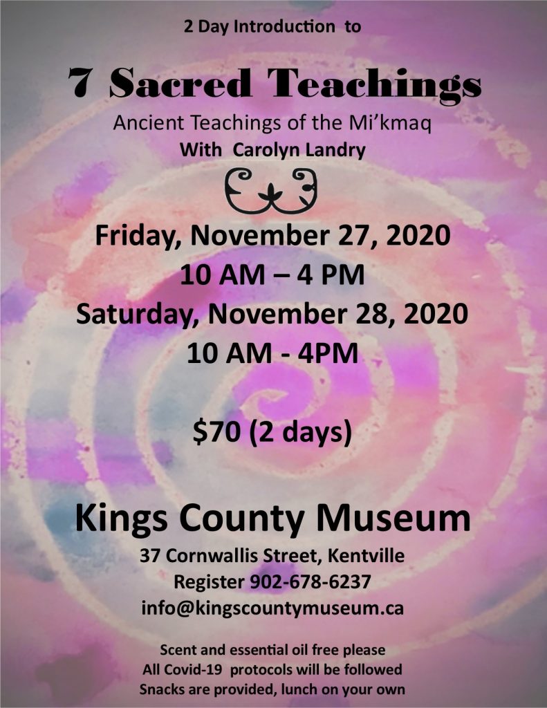 Seven Sacred Teachings – Kings County Museum